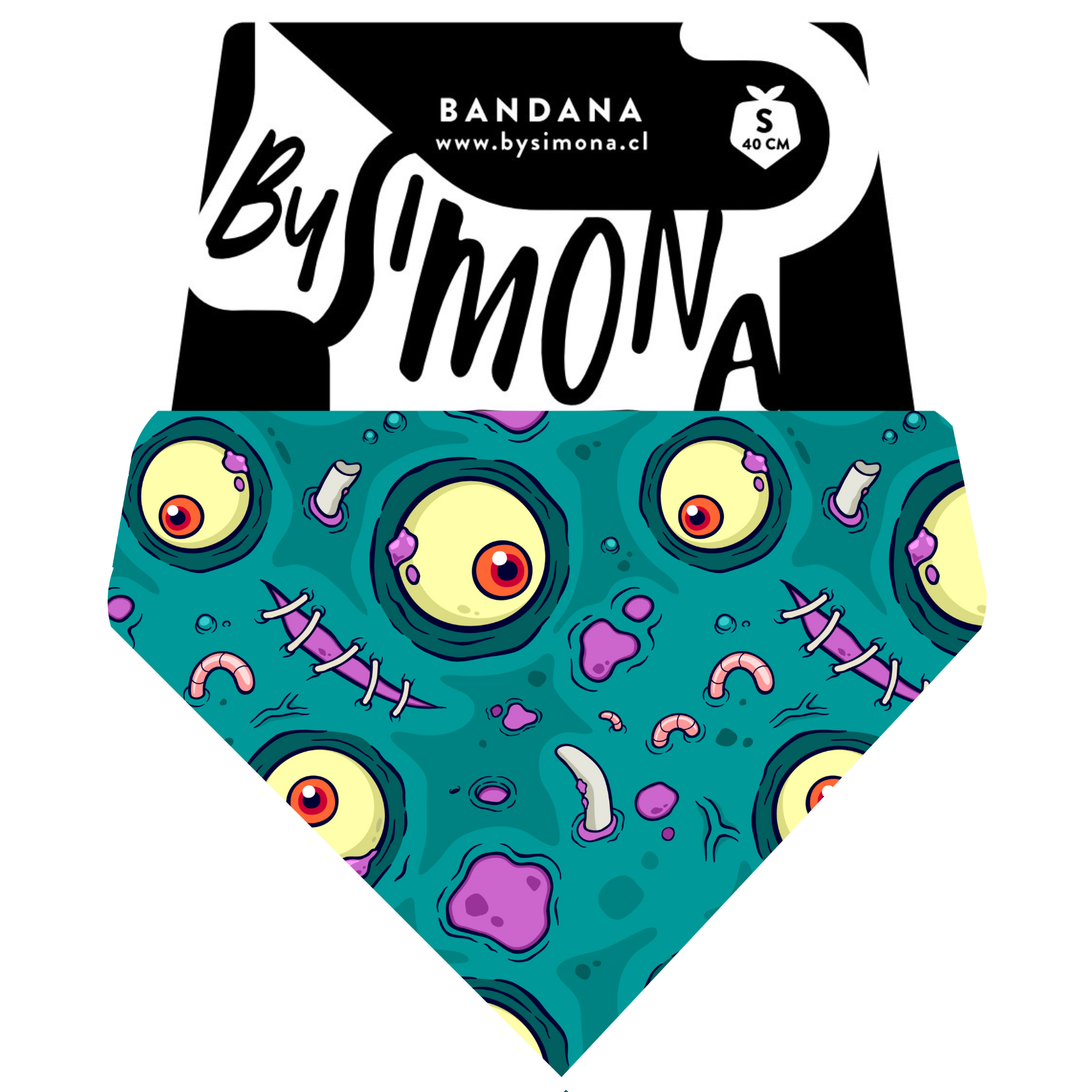 Bandana MONSTERS – www.bysimona.cl
